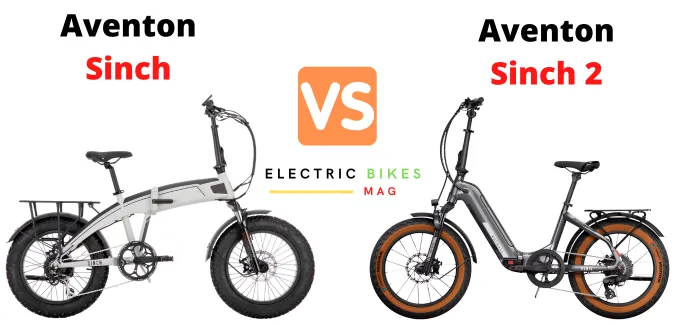 Aventon Sinch vs Sinch 2: Folding Electric Bikes Comparison