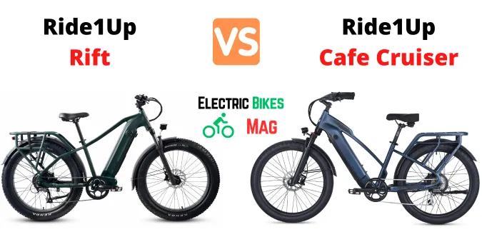 Ride1Up Rift vs Cafe Cruiser Electric Bikes